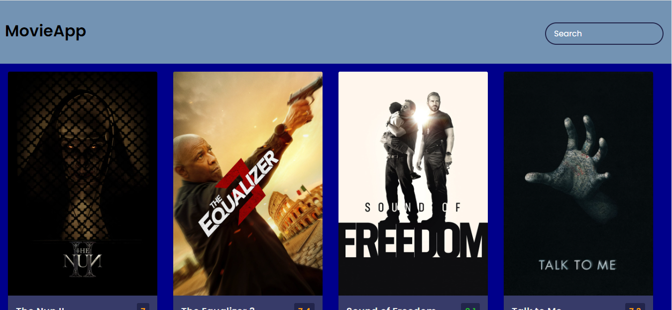 Movie Searcher App in JavaScript with Source Code | SourceCodester